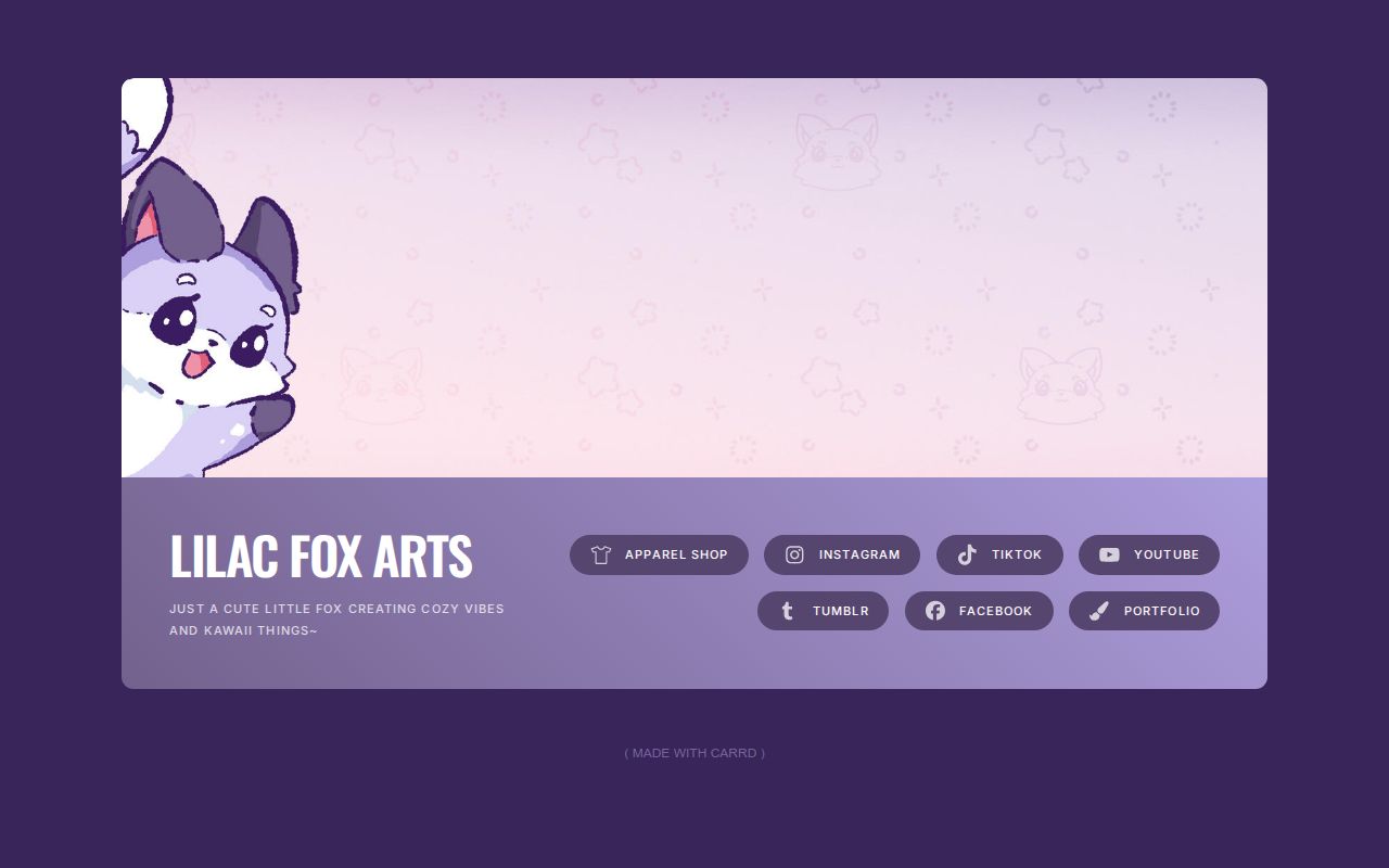 Lilac Fox Art
